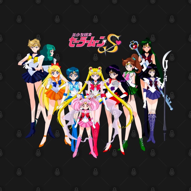Team S Sailor Moon Hoodie - Sailor Moon Merch