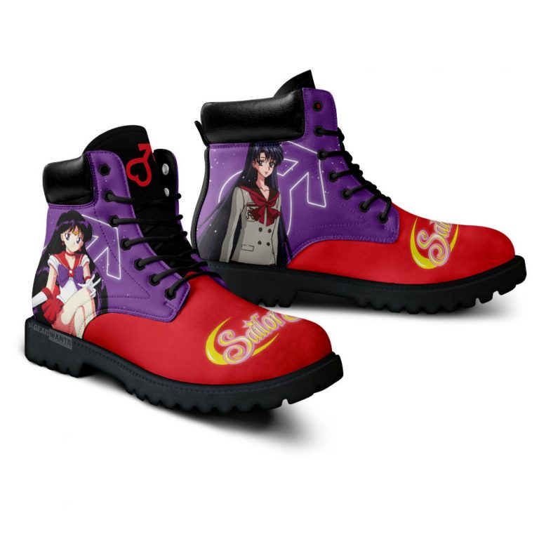 Sailor Mars Sailor Moon Boots - Sailor Moon Merch