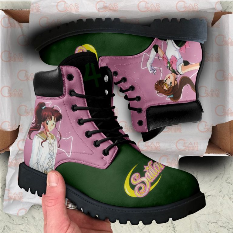 Sailor Jupiter Sailor Moon Boots - Sailor Moon Merch