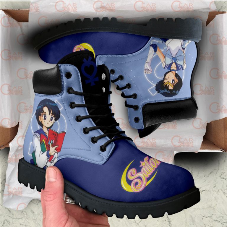 Sailor Mercury Sailor Moon Boots - Sailor Moon Merch