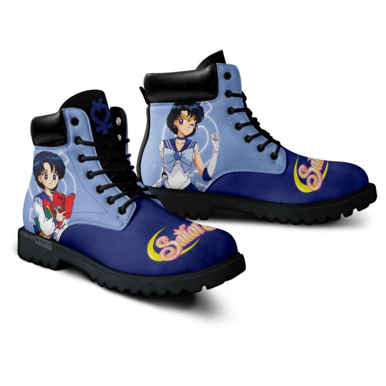 Sailor Mercury Sailor Moon Boots - Sailor Moon Merch