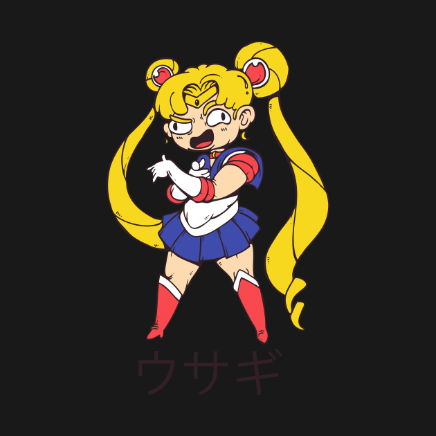 Usagi Sailor Moon Crewneck Sweatshirt Sailor Moon Merch