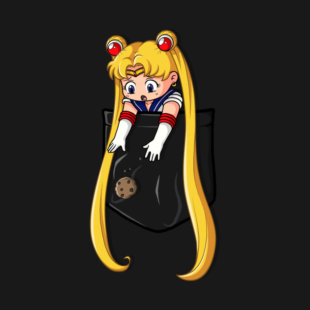 Sailor Moon Little Pocket T Shirt Sailor Moon Merch