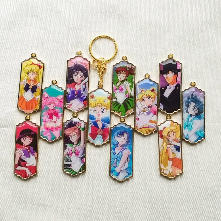 Anime Sailor-Moon Cartoon Key Chain - Sailor Moon Merch