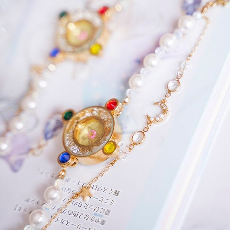 Sailor Moon Watch Prism Luxury Bracelet - Sailor Moon Merch